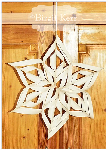 Birgit's Daily Bytes: 3D Paper Star/Snowflake